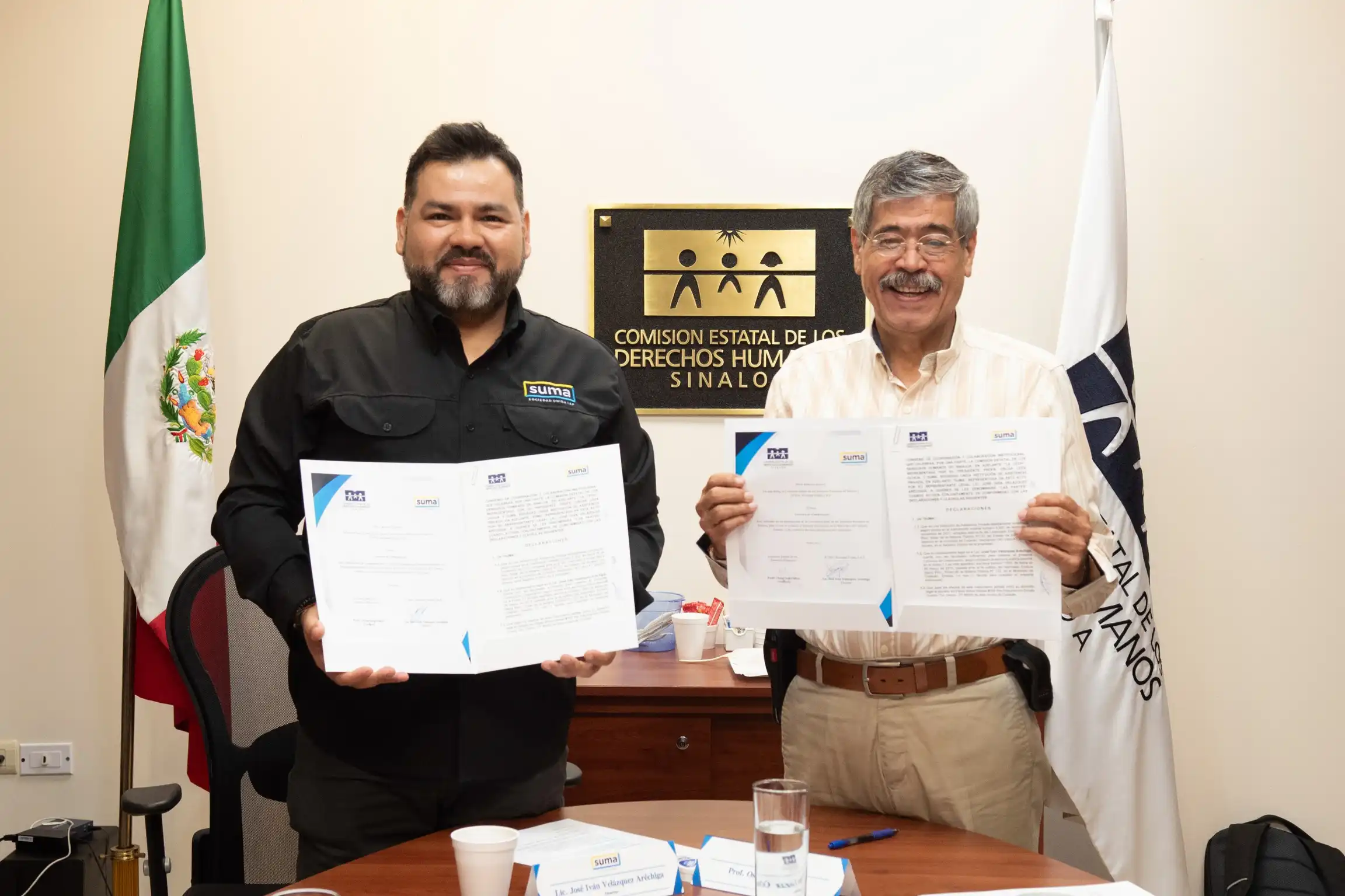 CEDH y SUMA Sociedad Unida I.A.P. refrentan convenio de colaboración - Comisión Estatal de los ...